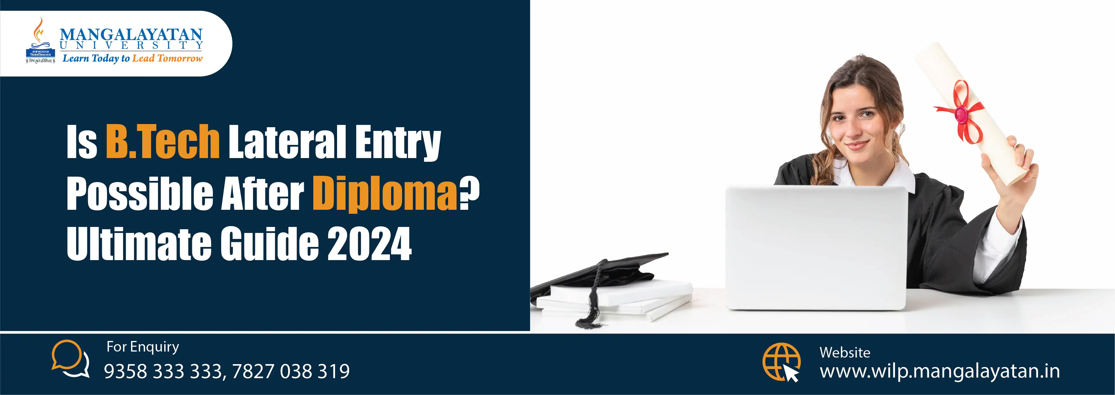 Lateral Entry for Working Professionals | Mangalayatan University